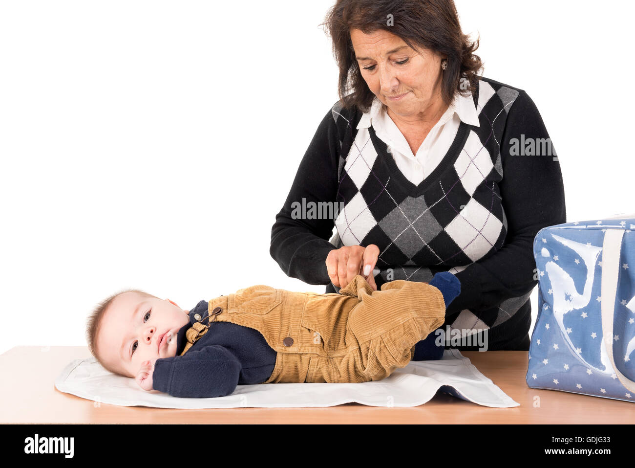 Old adult woman diaper hi-res stock photography and images - Alamy