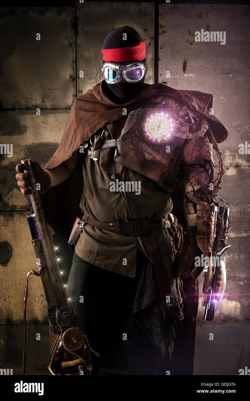 Cyberpunk soldier hi-res stock photography and images - Alamy