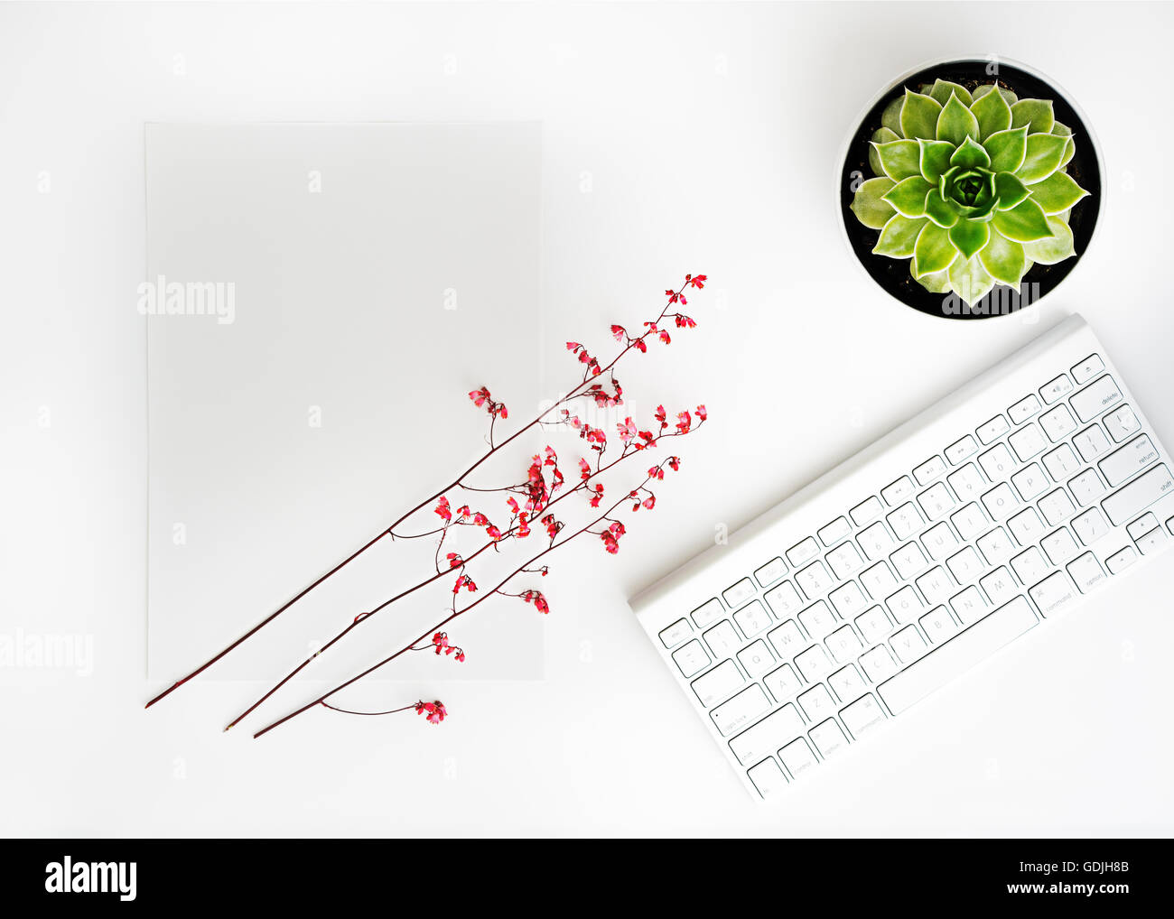 Keyboard in flat design hi-res stock photography and images - Alamy