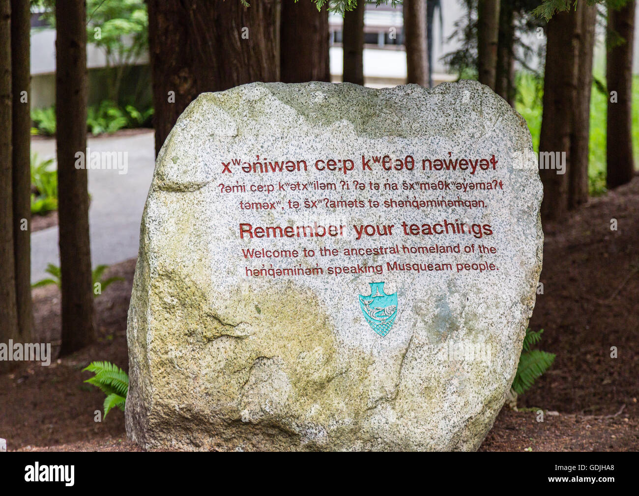 Musqueam people hi-res stock photography and images - Alamy