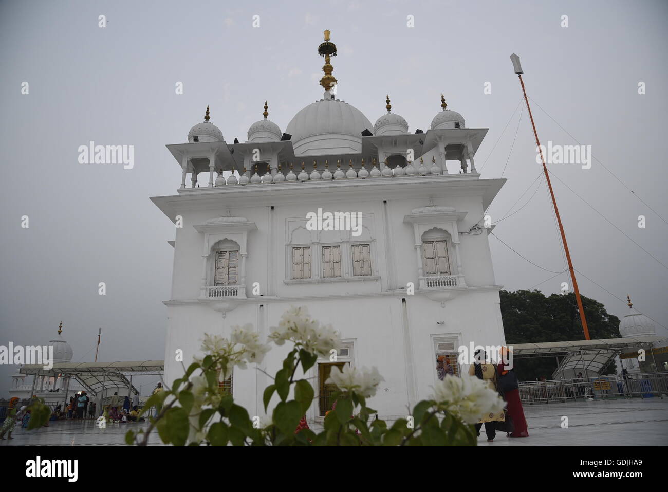Shri Anandpur Kesgarh Sahib takhat religious white marble gurdwara ...
