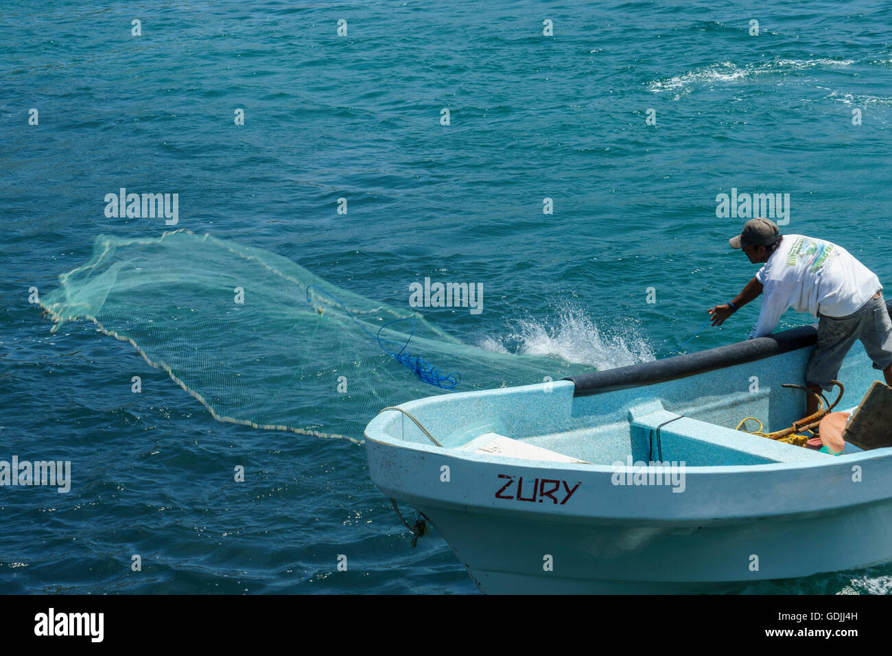 Fishing boat nets hi-res stock photography and images - Alamy