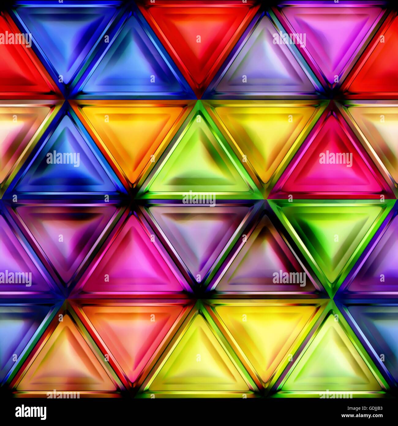 Seamless texture of abstract shiny colorful 3D illustration Stock Photo ...