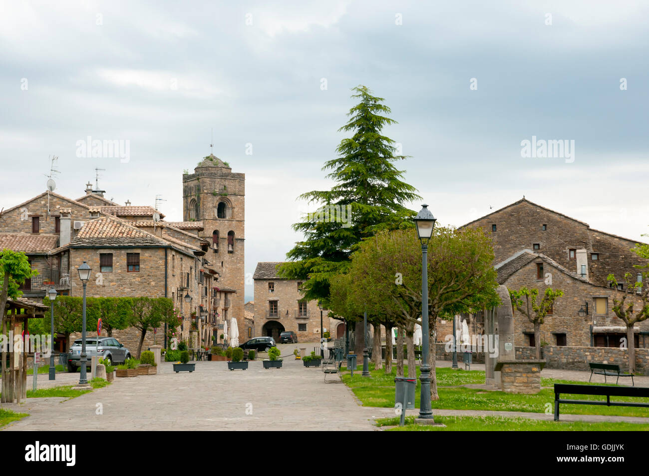 Ainsa - Spain Stock Photo - Alamy