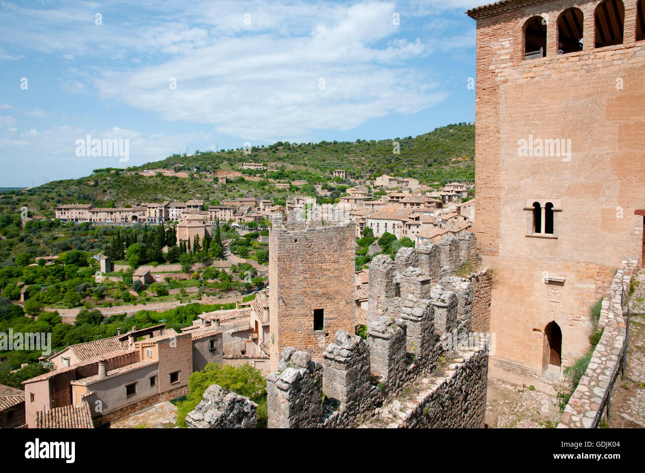 Alquezar - Spain Stock Photo - Alamy