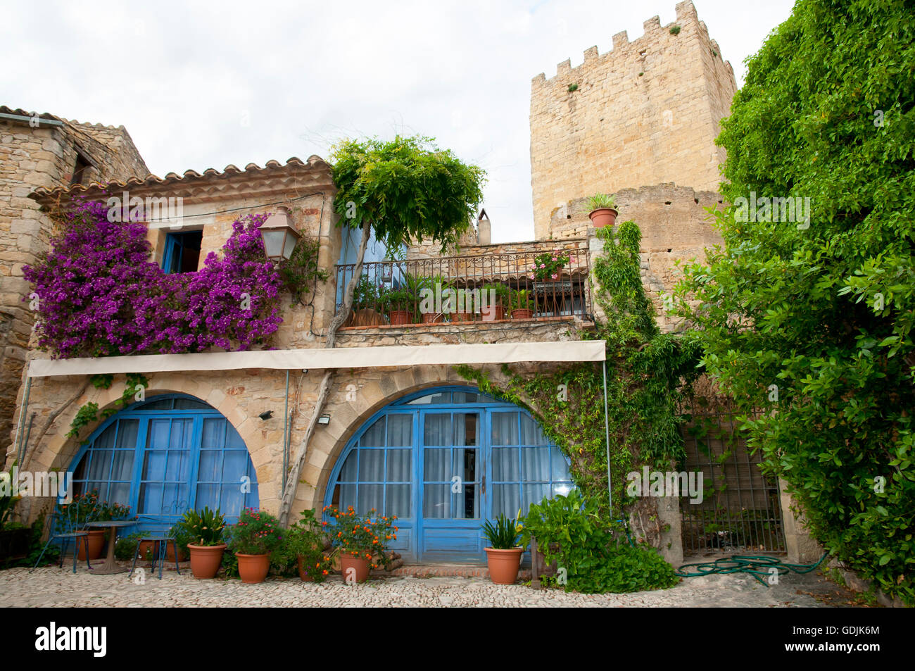 Peratallada - Spain Stock Photo - Alamy