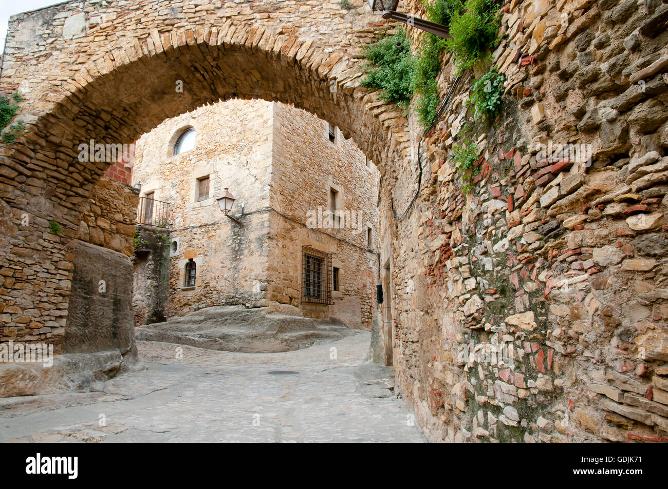 Peratallada - Spain Stock Photo - Alamy
