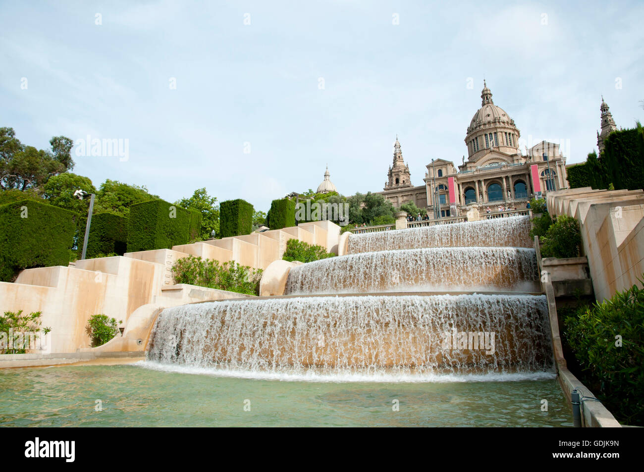 National Art Museum of Catalonia - Barcelona - Spain Stock Photo - Alamy