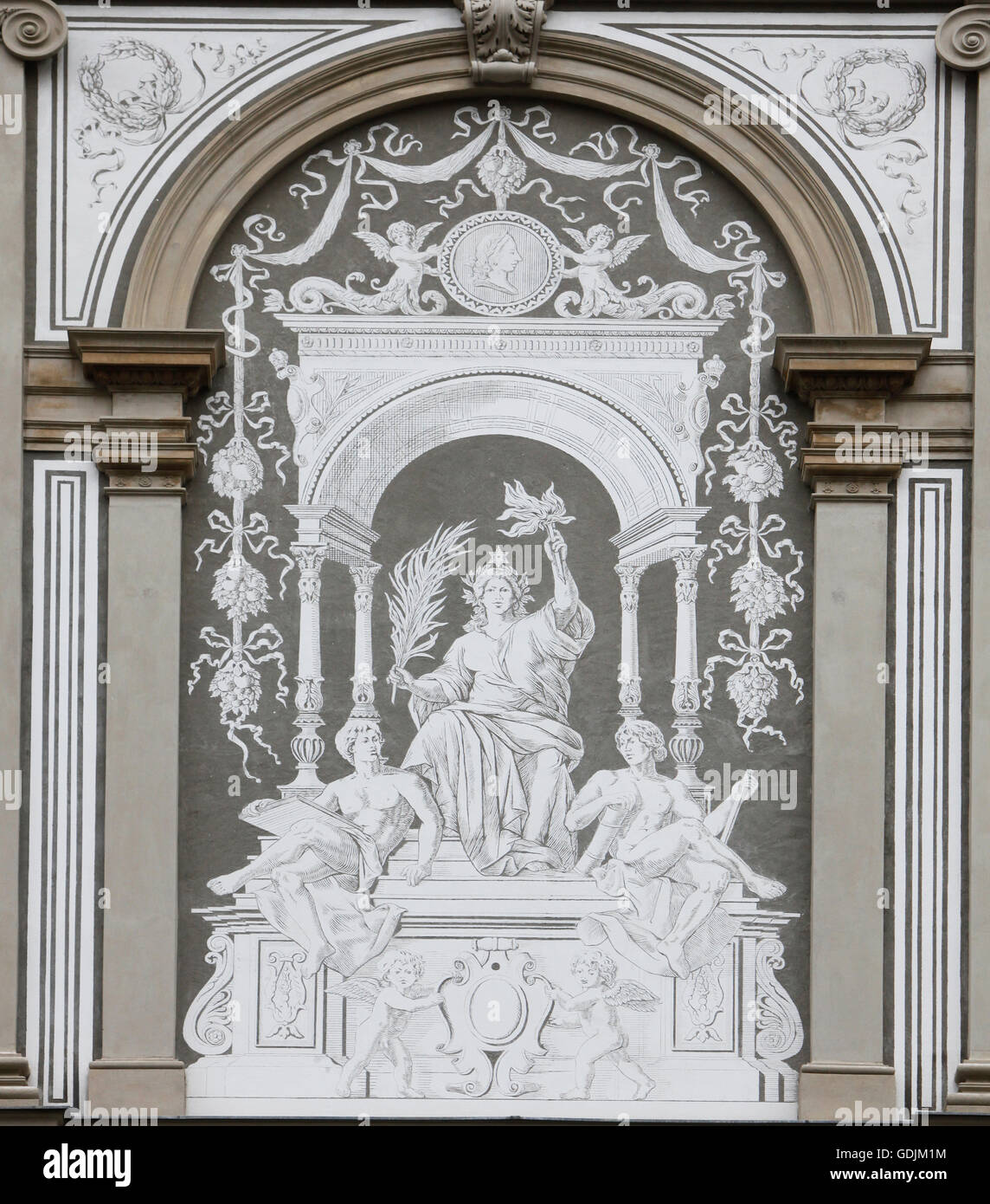 Vienna artwork hi-res stock photography and images - Alamy