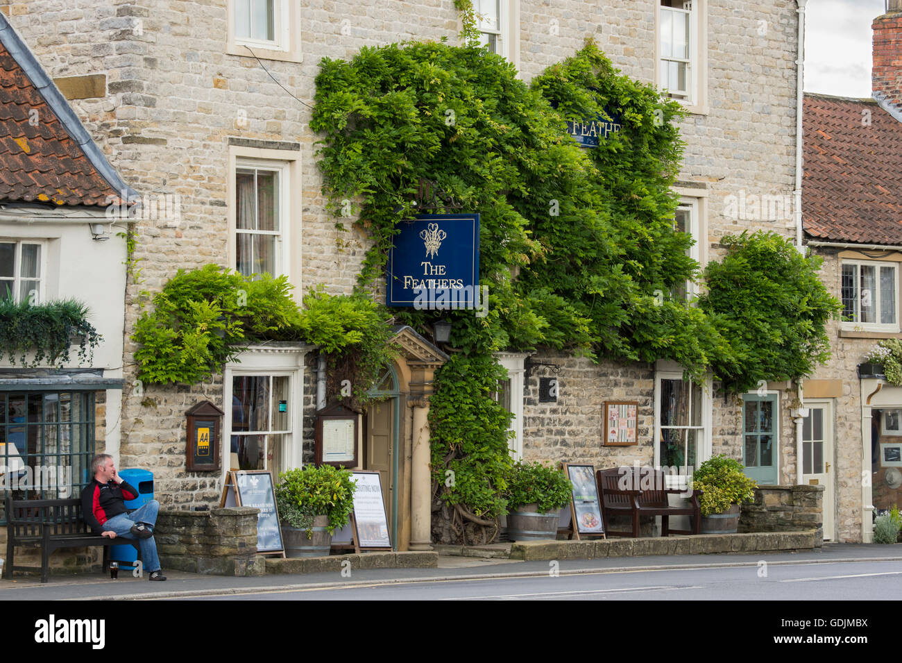 The Feathers Hotel, Helmsley, North Yorkshire - quaint, historic pub ...