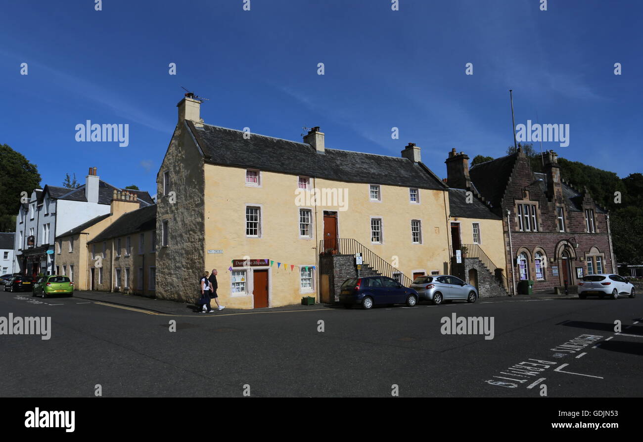 Exterior of Dunblane museum Scotland July 2016 Stock Photo - Alamy