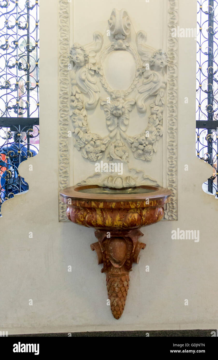 Holy water basin hi-res stock photography and images - Alamy