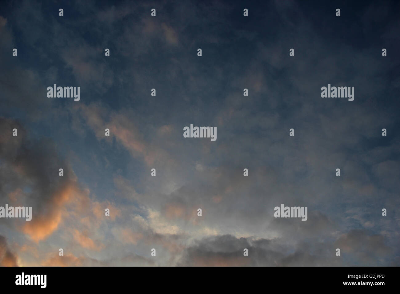 Different impressive and colorful clouds in the morning Stock Photo - Alamy