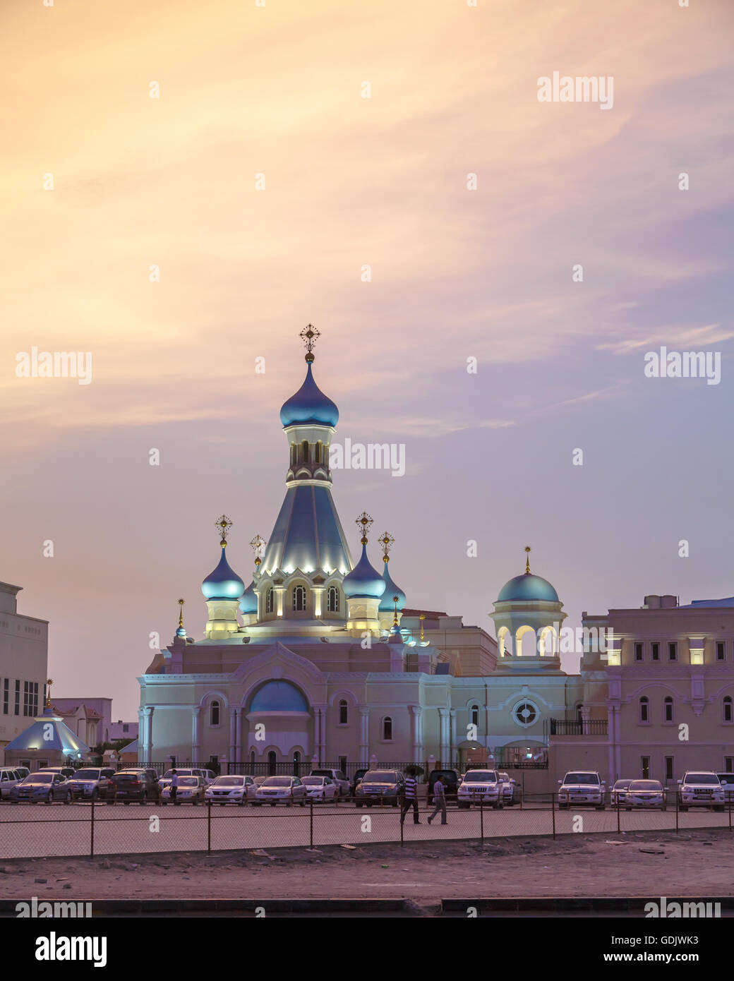 St Philip the Apostle Orthodox Church, Sharjah, UAE Stock Photo - Alamy