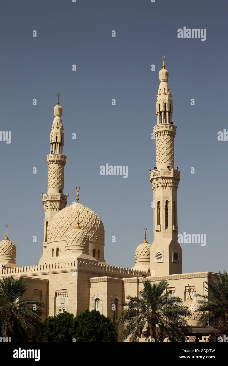 Jumeira mosque, Dubai, United Arab Emirates Stock Photo - Alamy