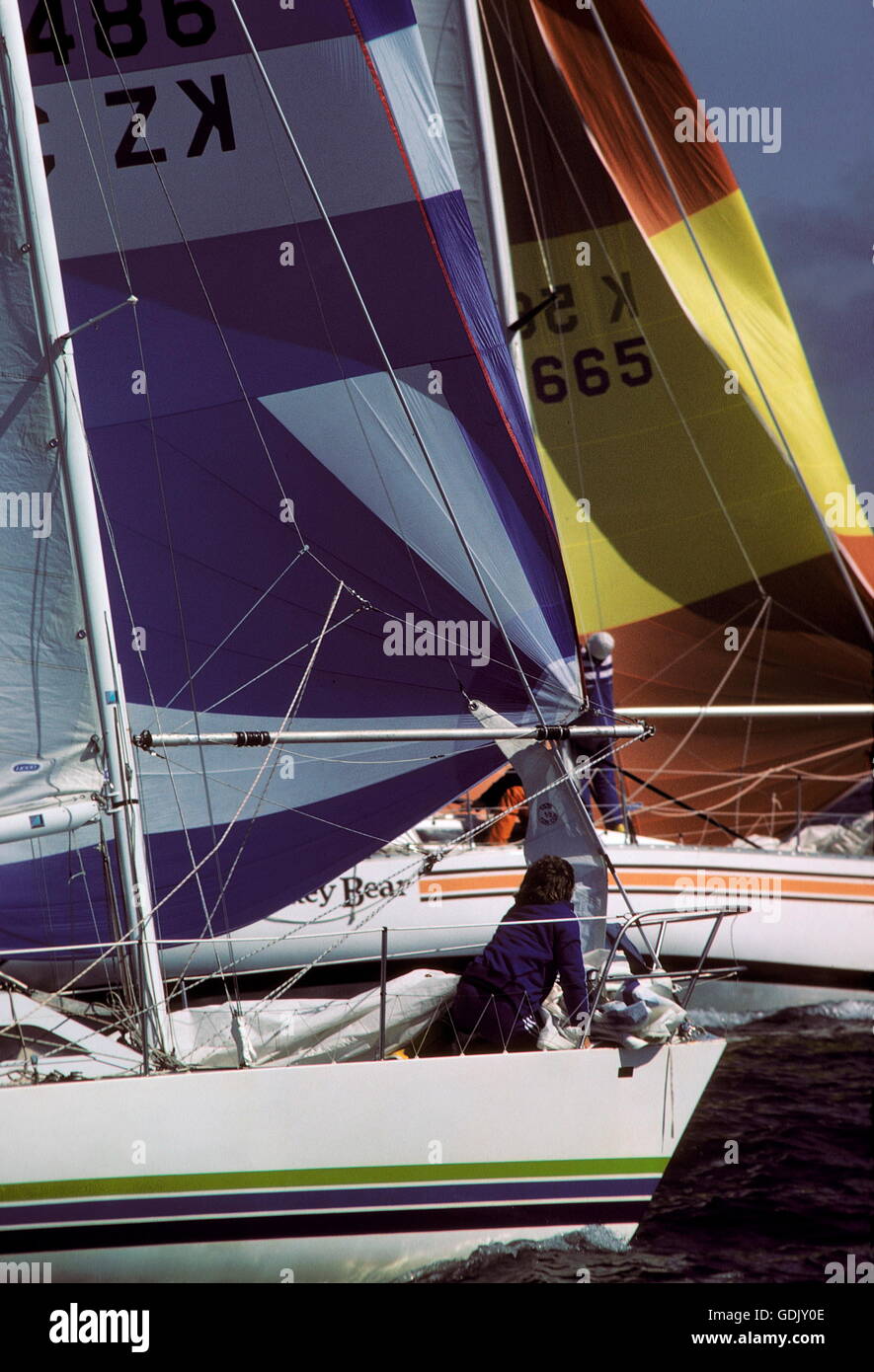 AJAXNETPHOTO. 1978. POOLE, ENGLAND - WORLD ONE TON CUP CHAMPIONSHIP ...