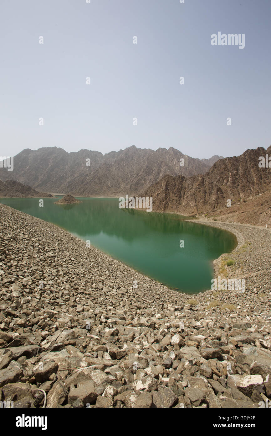 Hatta dam, Dubai, United arab emirates Stock Photo - Alamy