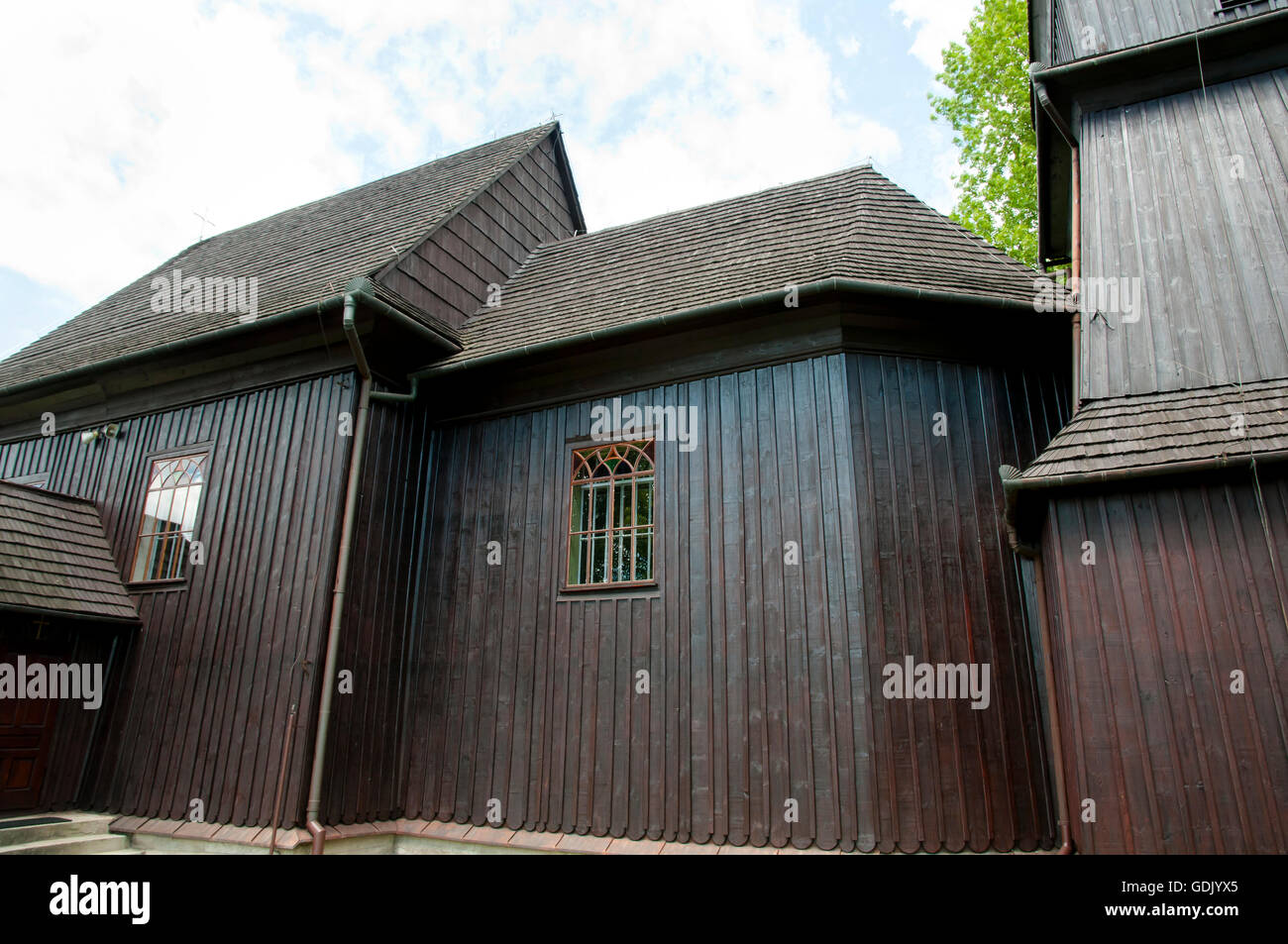 St Erasmus Church - Barwald Dolny - Poland Stock Photo - Alamy