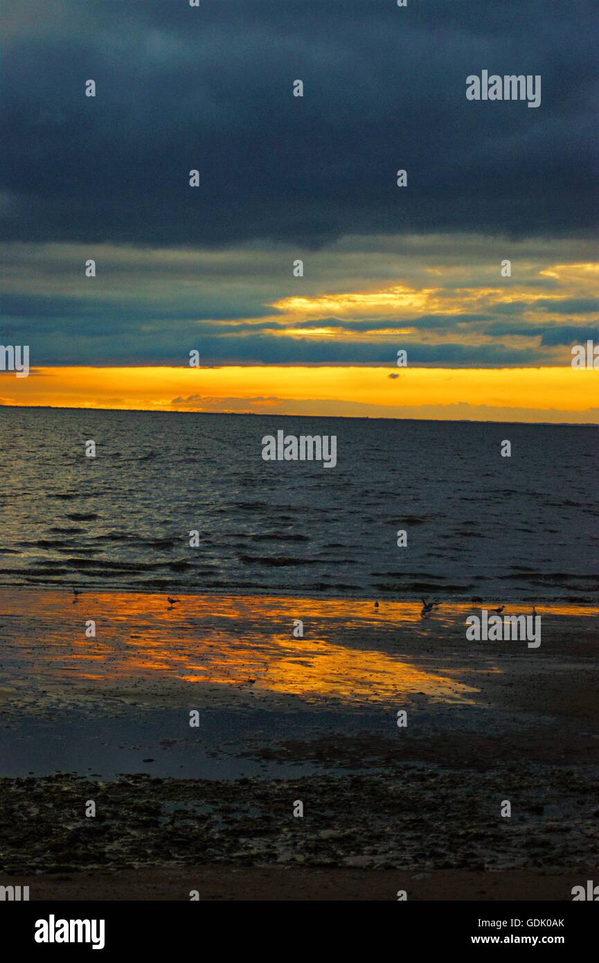 Hunstanton Beach Sunset High Resolution Stock Photography and Images ...