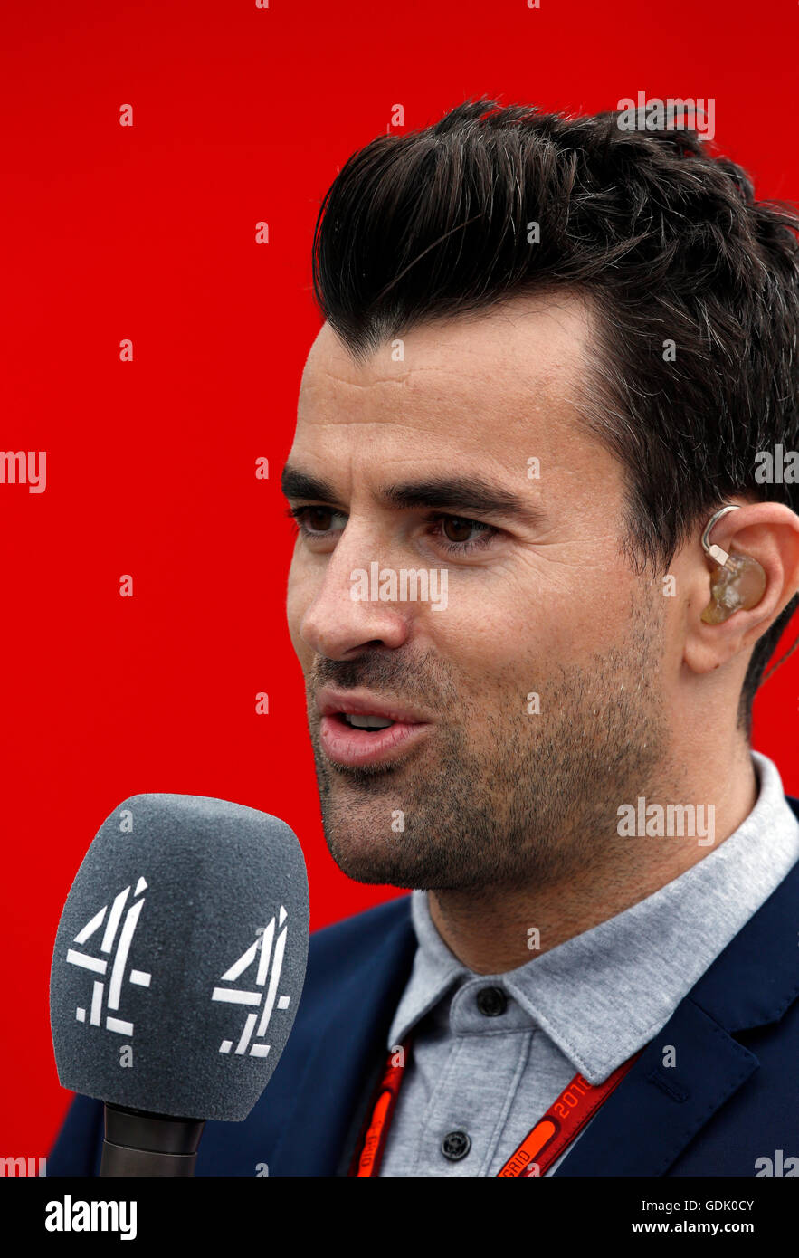 Steve Jones presents Channel 4's Formula One coverage from Silverstone ...