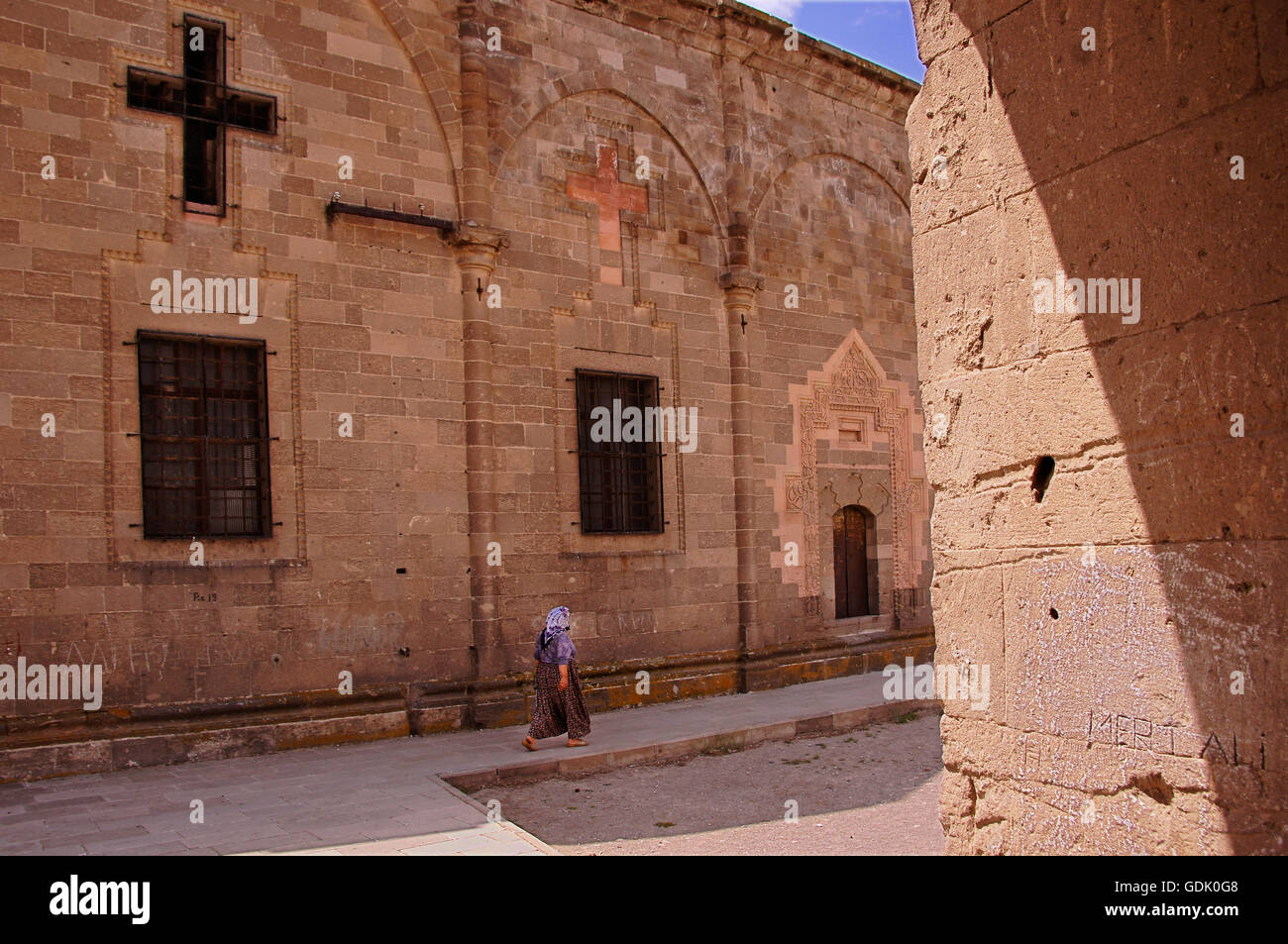 Greek orthodox church at Derinkuyu, Cappadocia, Turkey Stock Photo - Alamy