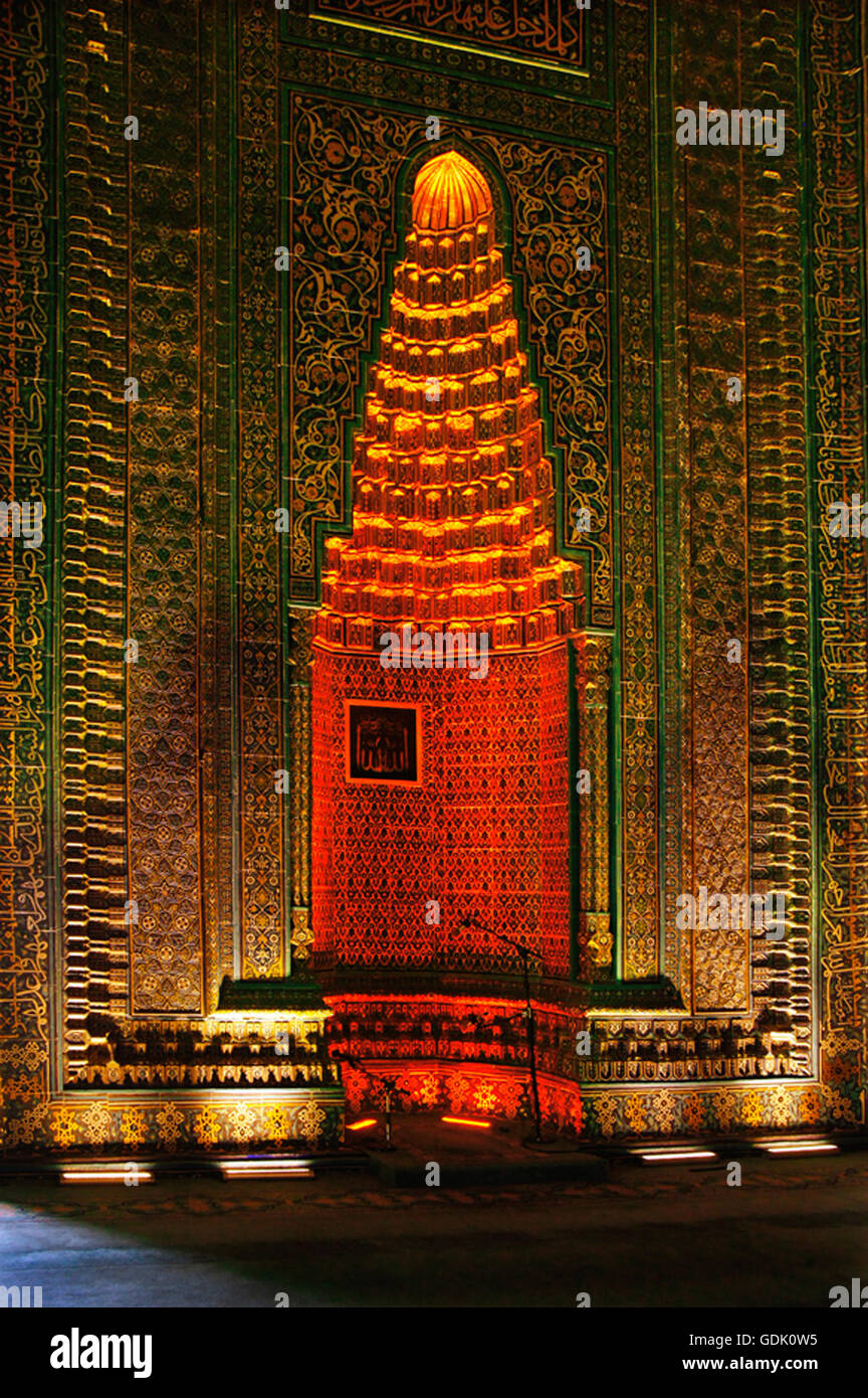 Yesil cami green mosque bursa hi-res stock photography and images - Alamy