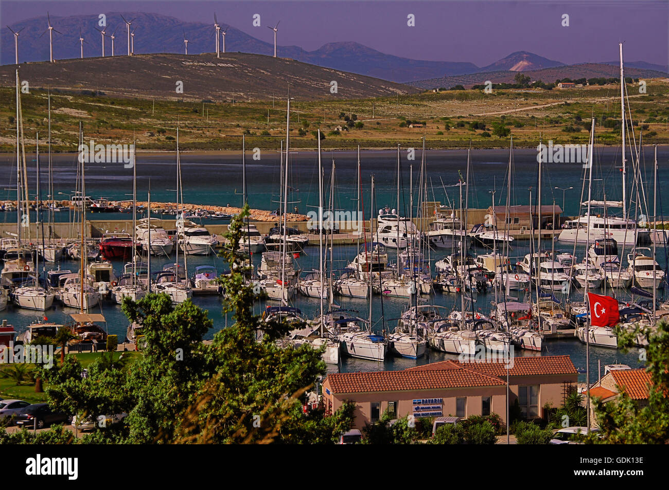 At Alacati on the semi-island of Cesme, Turkey Stock Photo - Alamy