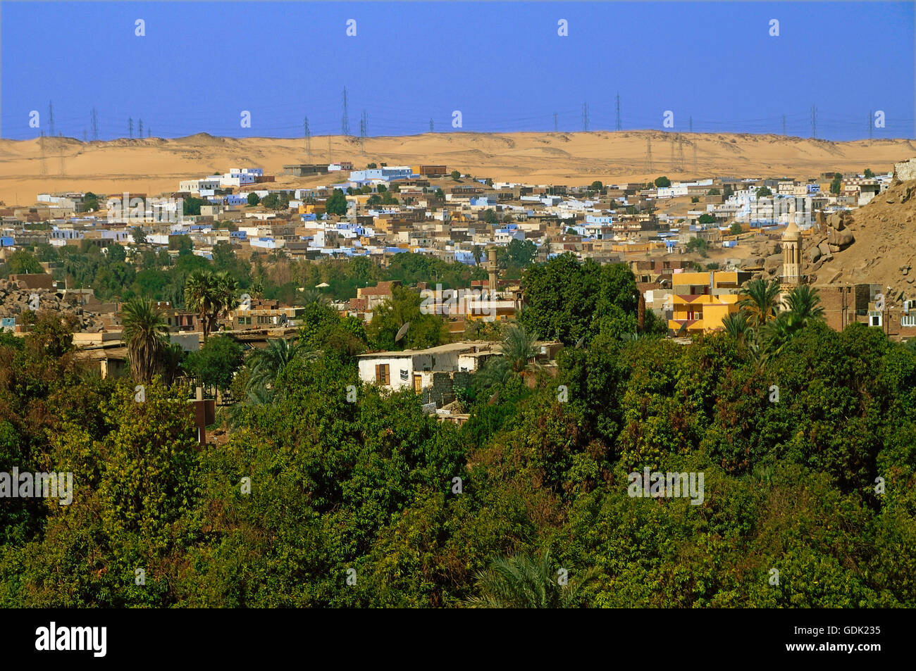 View from the first cataract, Aswan, Egypt Stock Photo - Alamy