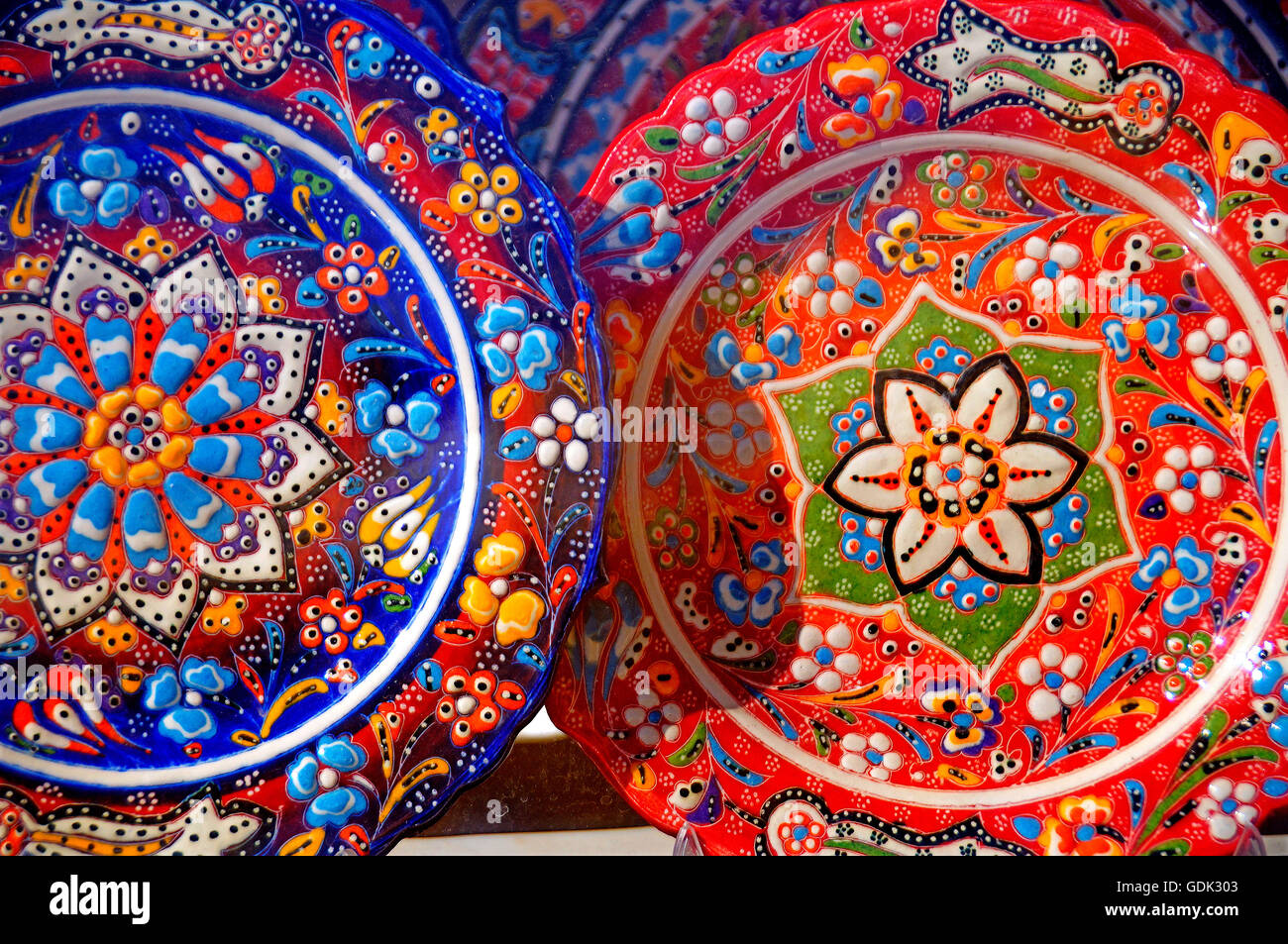 Typical ceramics from Anatolia, Turkey Stock Photo - Alamy