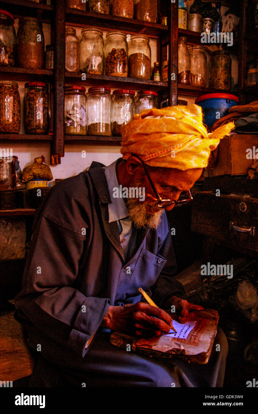 Old holy man hi-res stock photography and images - Alamy