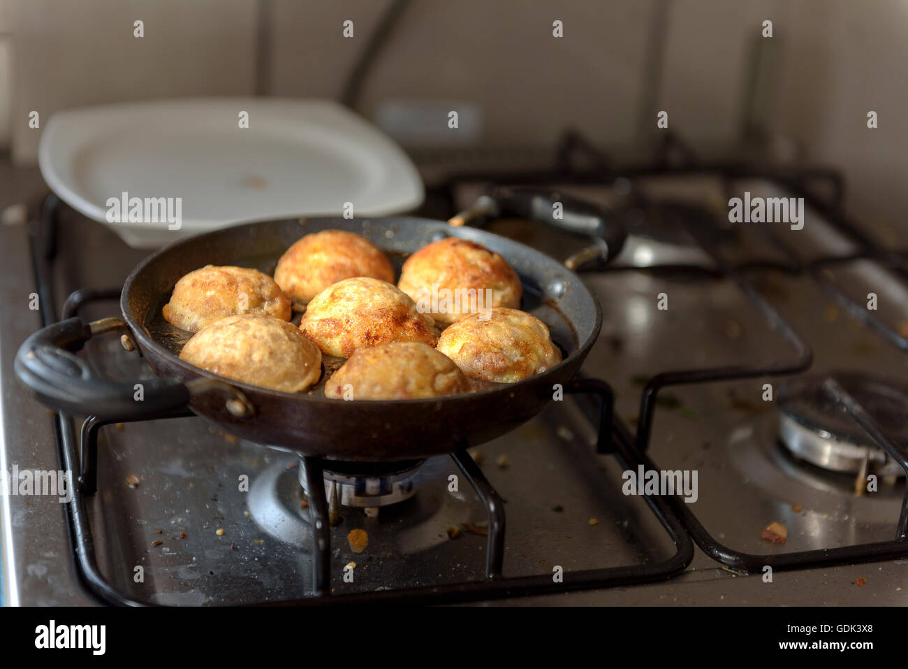 Chettinadu Kuzhi Paniyaram Stock Photo - Alamy