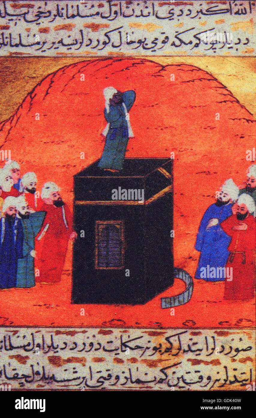 Following the tradition the first "Muezzin" was Bilal, a black man. He ...