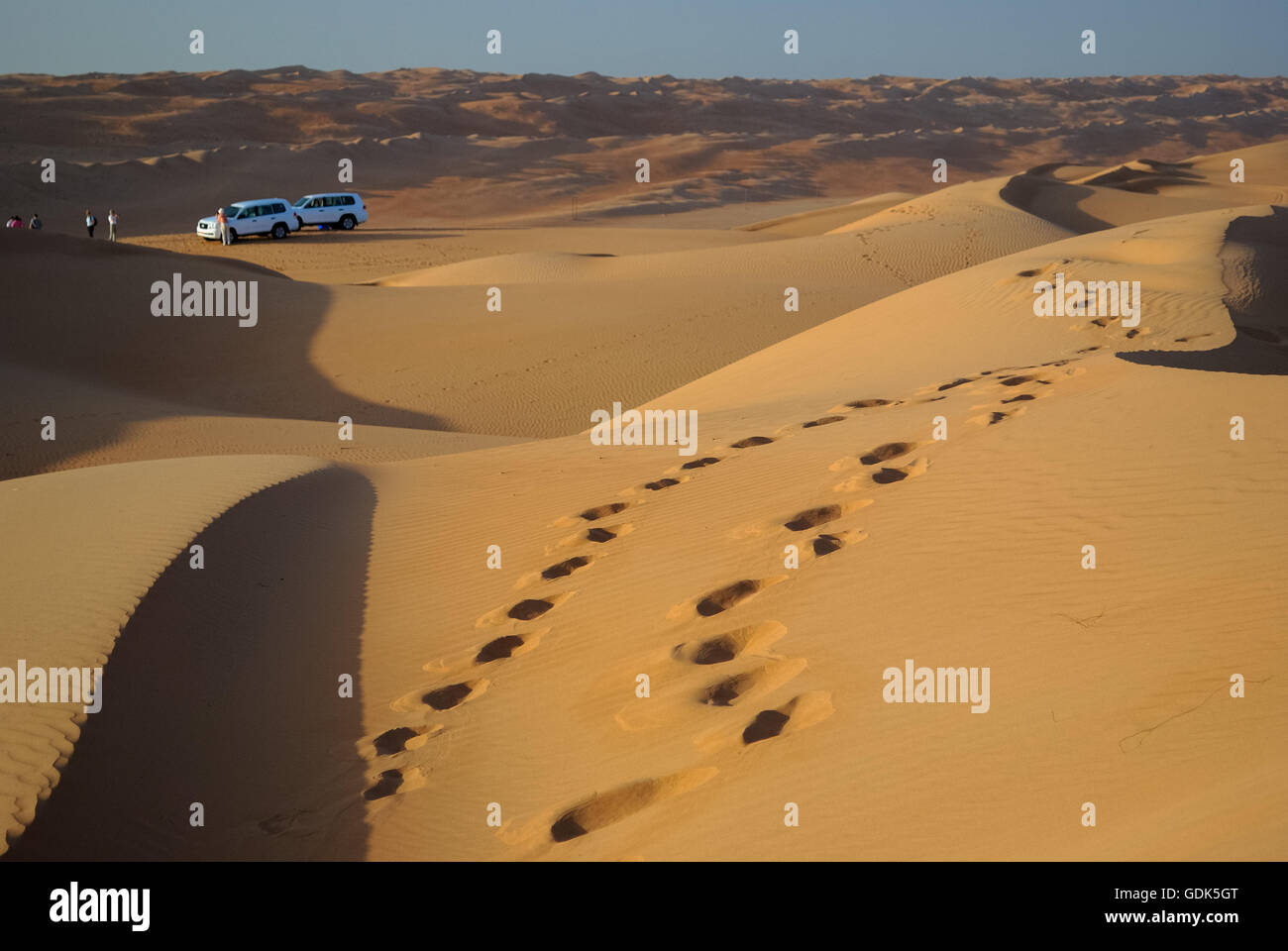 Wahiba Sands, desert in Oman, Middle East Stock Photo - Alamy