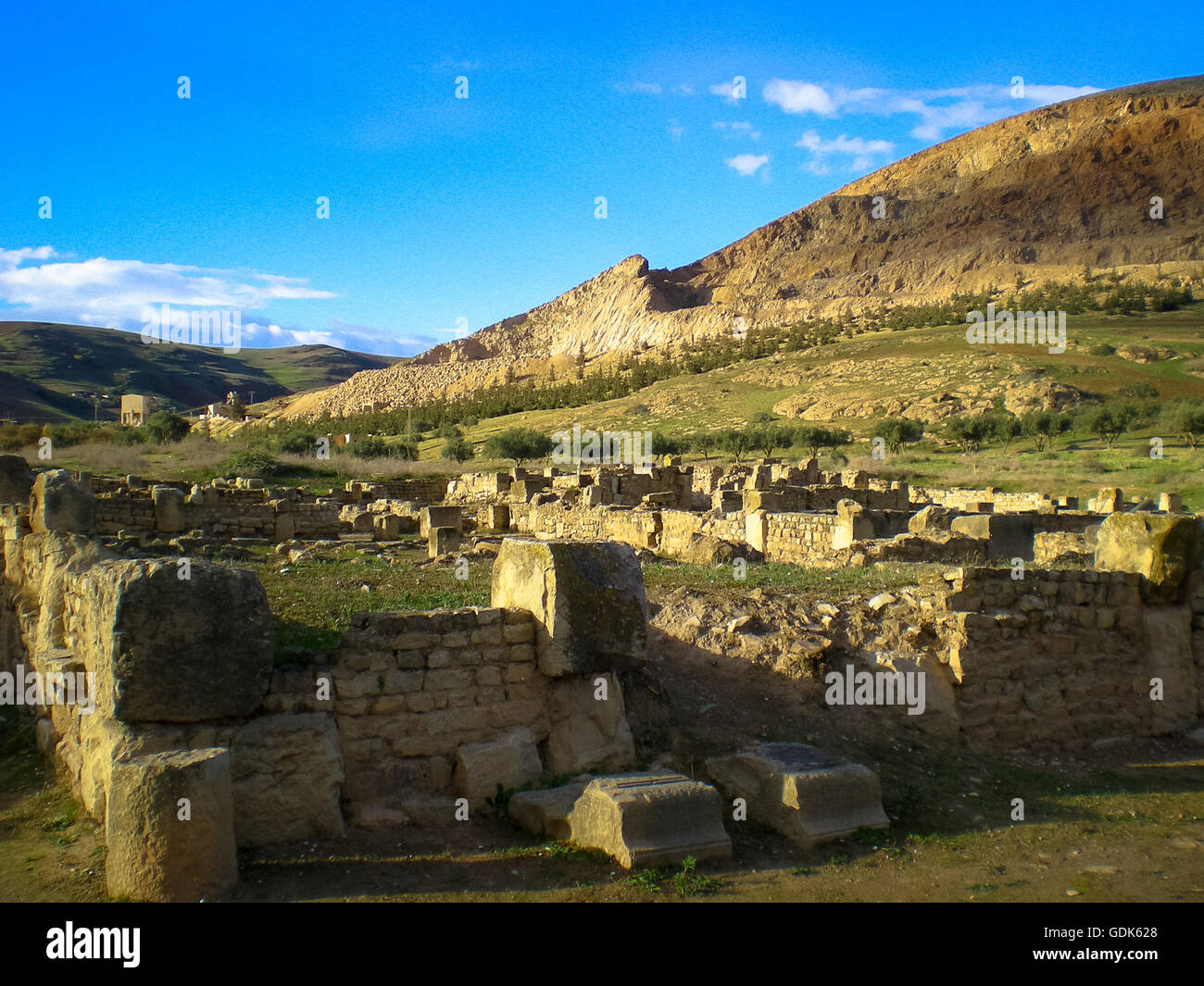 The ancient Roman site of Bulla Regia, Tunisia, North Africa Stock ...
