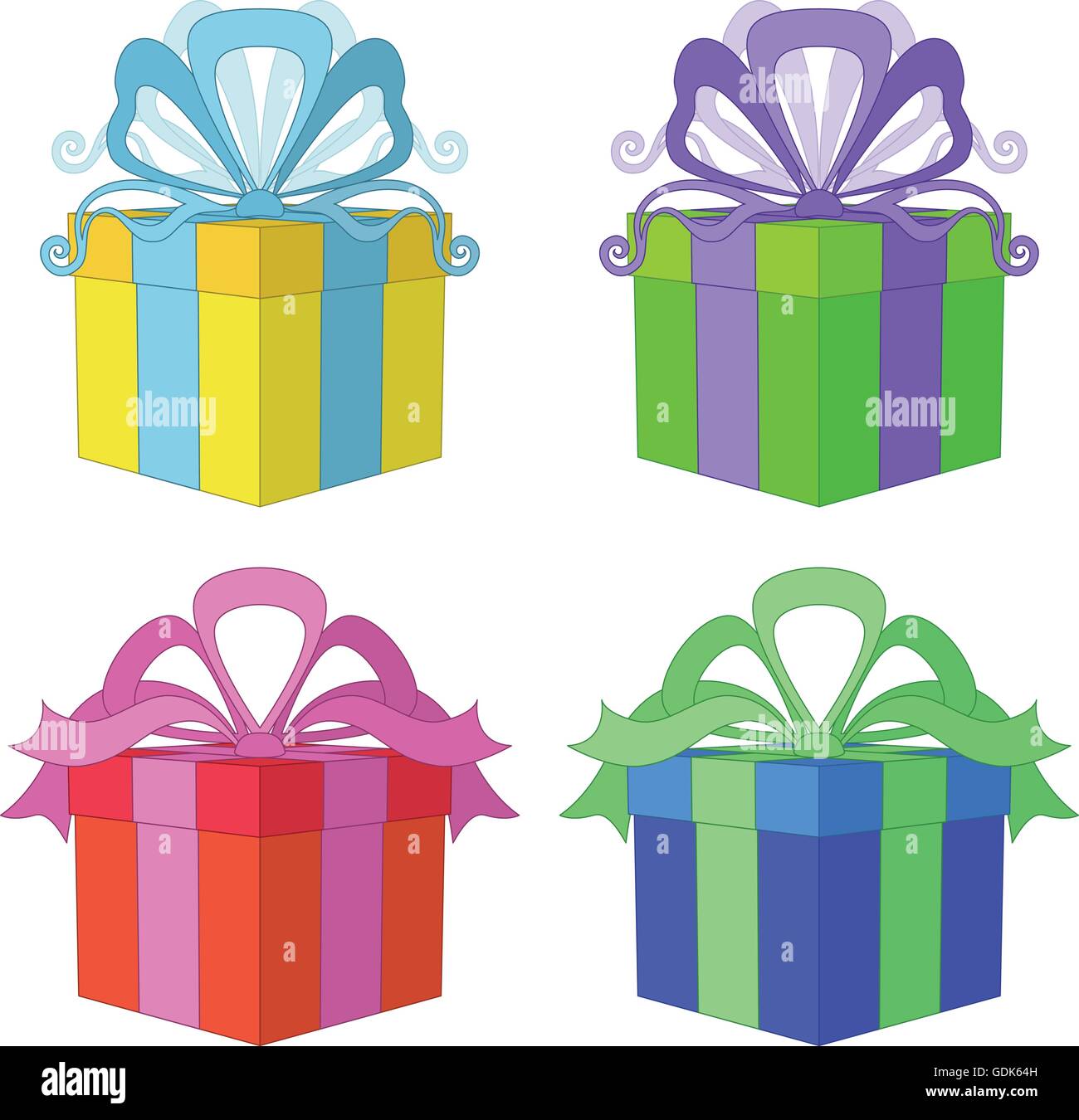 Gift box square, set Stock Vector Image & Art - Alamy Gift box square, set Stock Vector Image & Art - Alamy