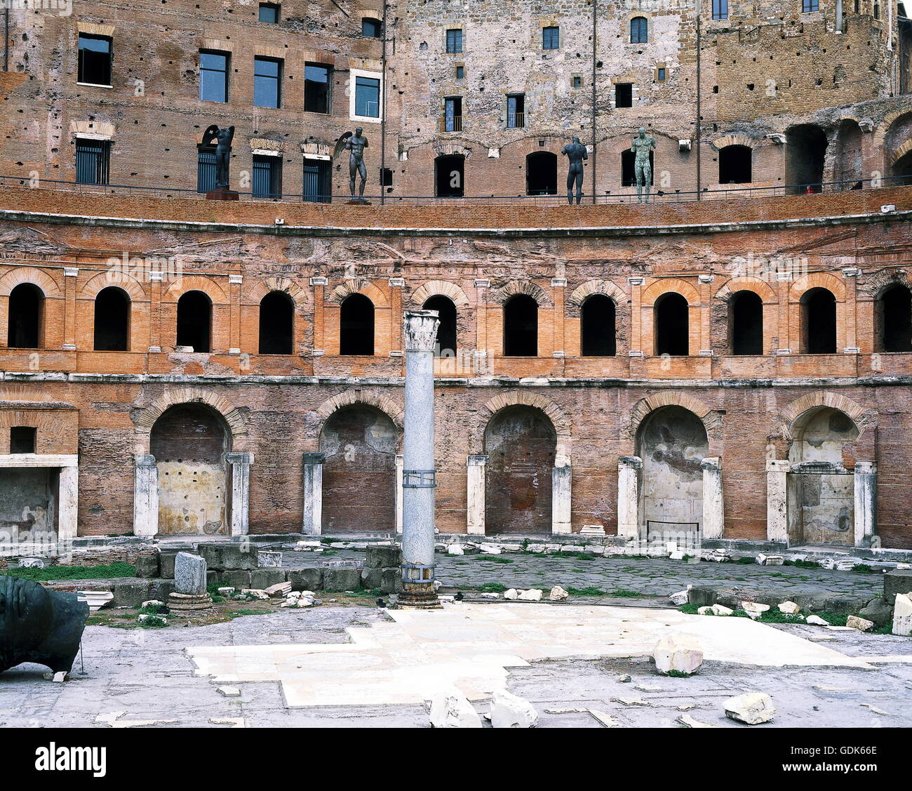 geography / travel, Italy, Rome, Trajan's Forum (Forum Traiani), built ...