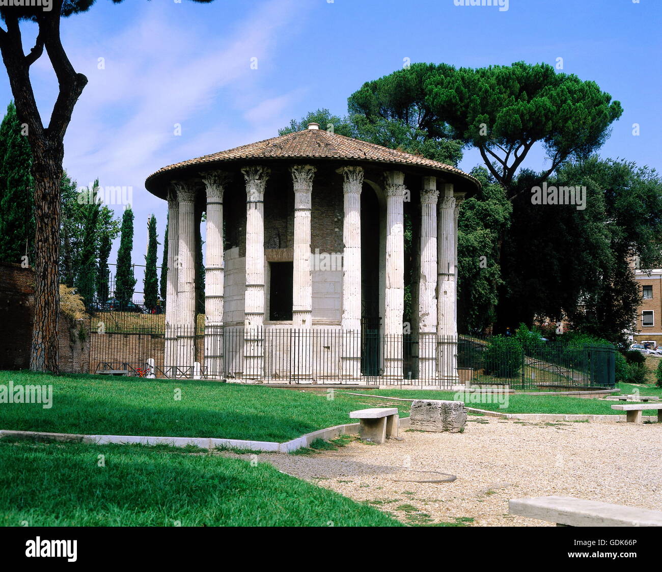 geography / travel, Italy, Rome, Temple of Vesta, Piazza Bocca Verita ...