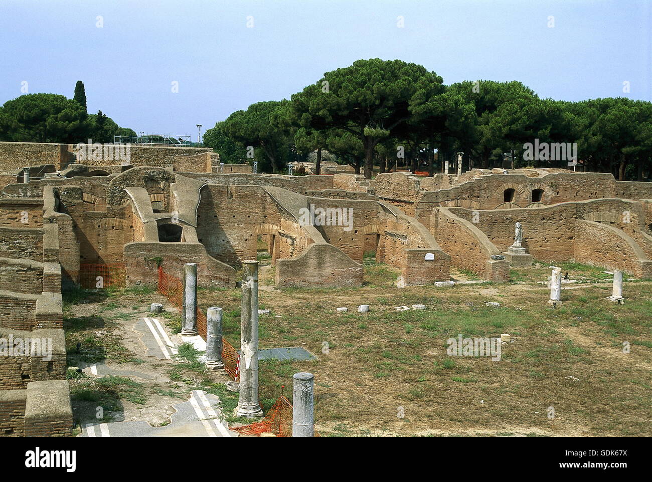 geography / travel, Italy, Rome, Ostia Antica, excavation site, harbour ...