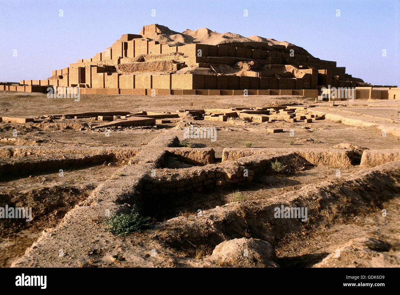 geography / travel, Iran, Chogha Zanbil, ziggurat of king Untash ...