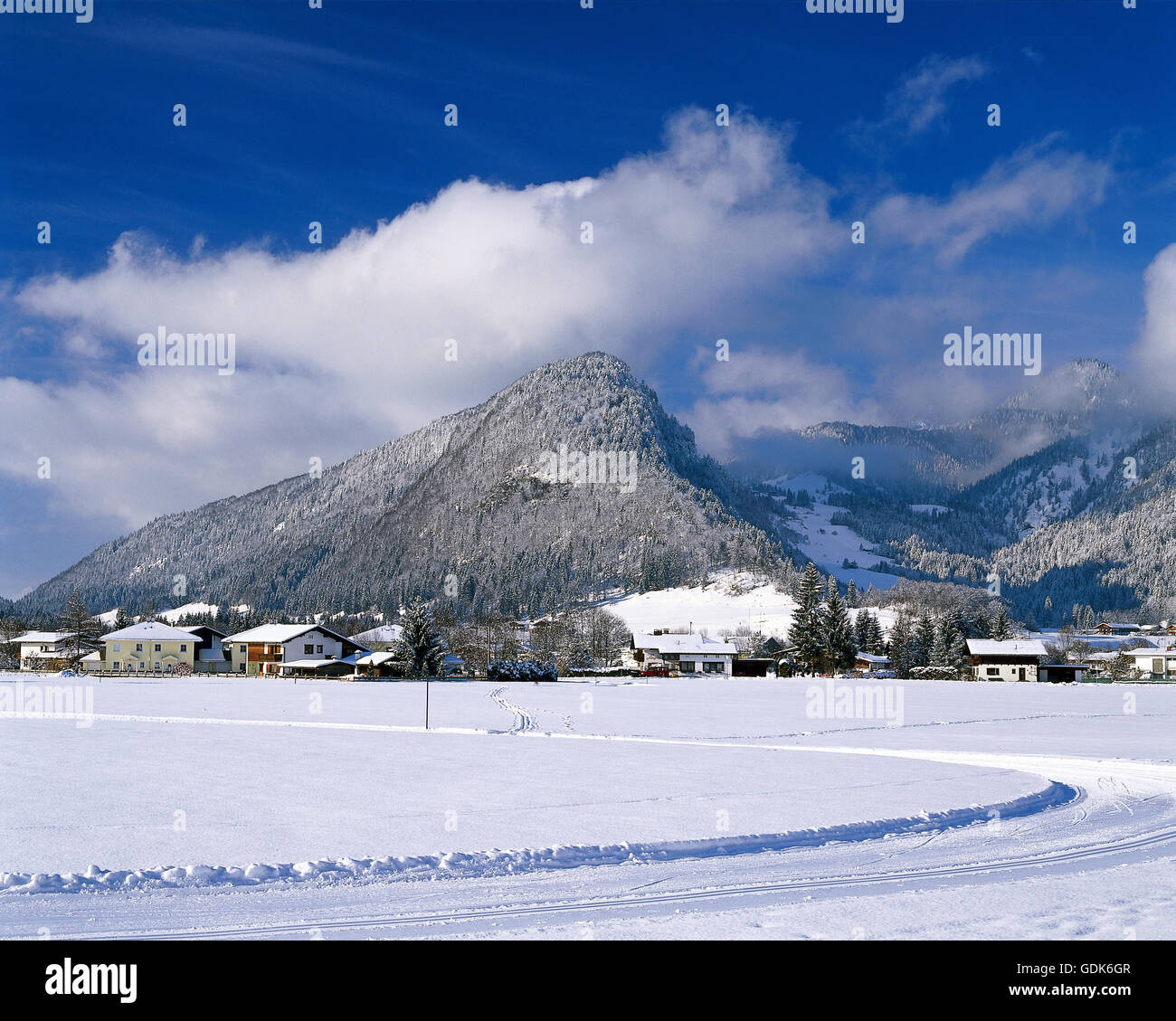 geography / travel, Austria, Tyrol, landscapes, landscape near Koessen ...