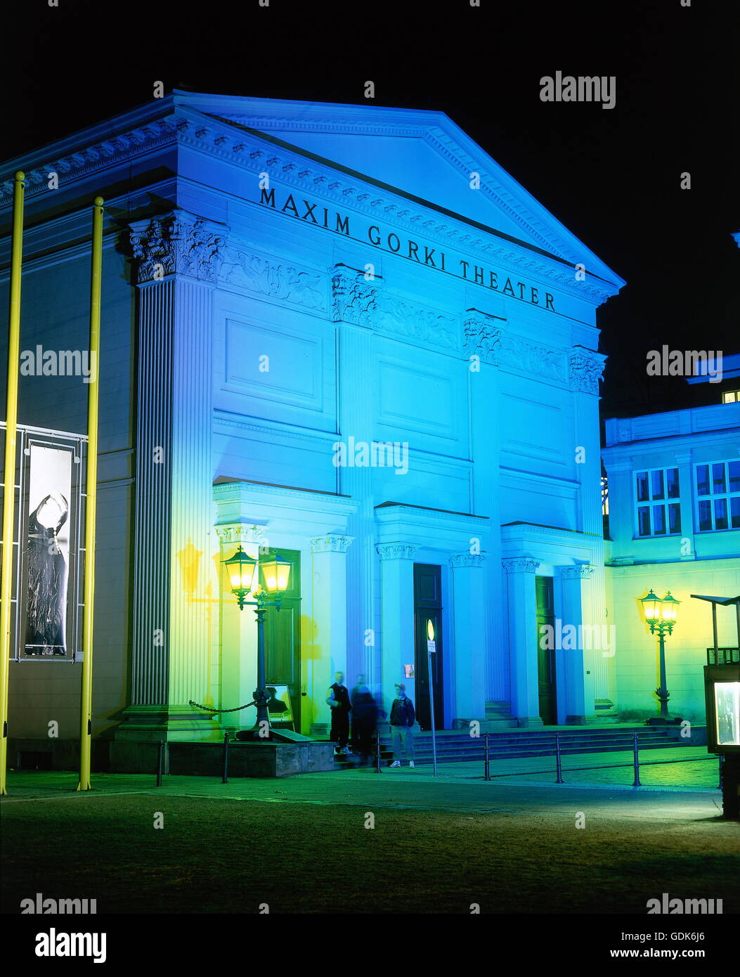 geography / travel, Germany, Berlin, theatre / theater, Maxim Gorki ...