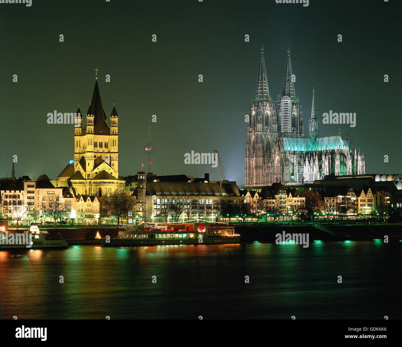 geography / travel, Germany, North Rhine-Westphalia, Cologne, churches ...