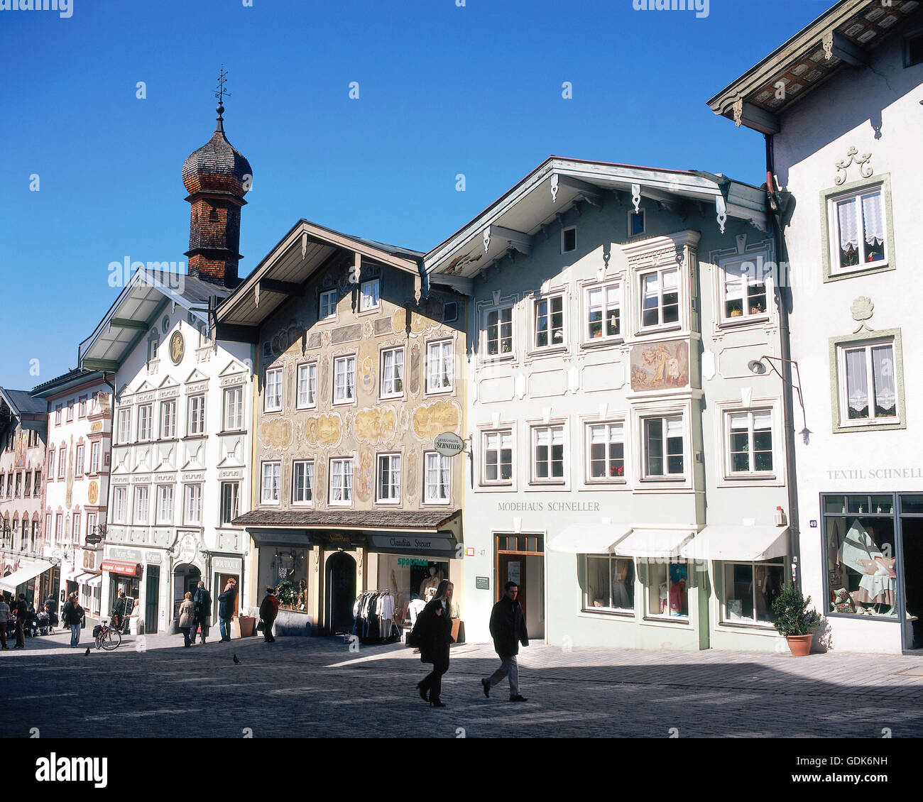 Pedestrian zone marktstrasse hi-res stock photography and images - Alamy