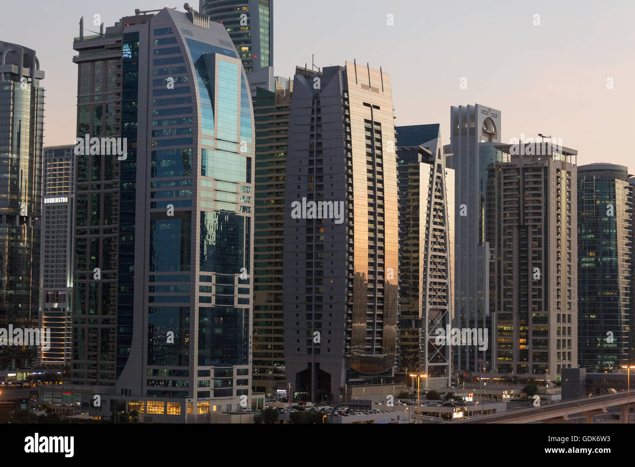 Jlt skyline hi-res stock photography and images - Alamy