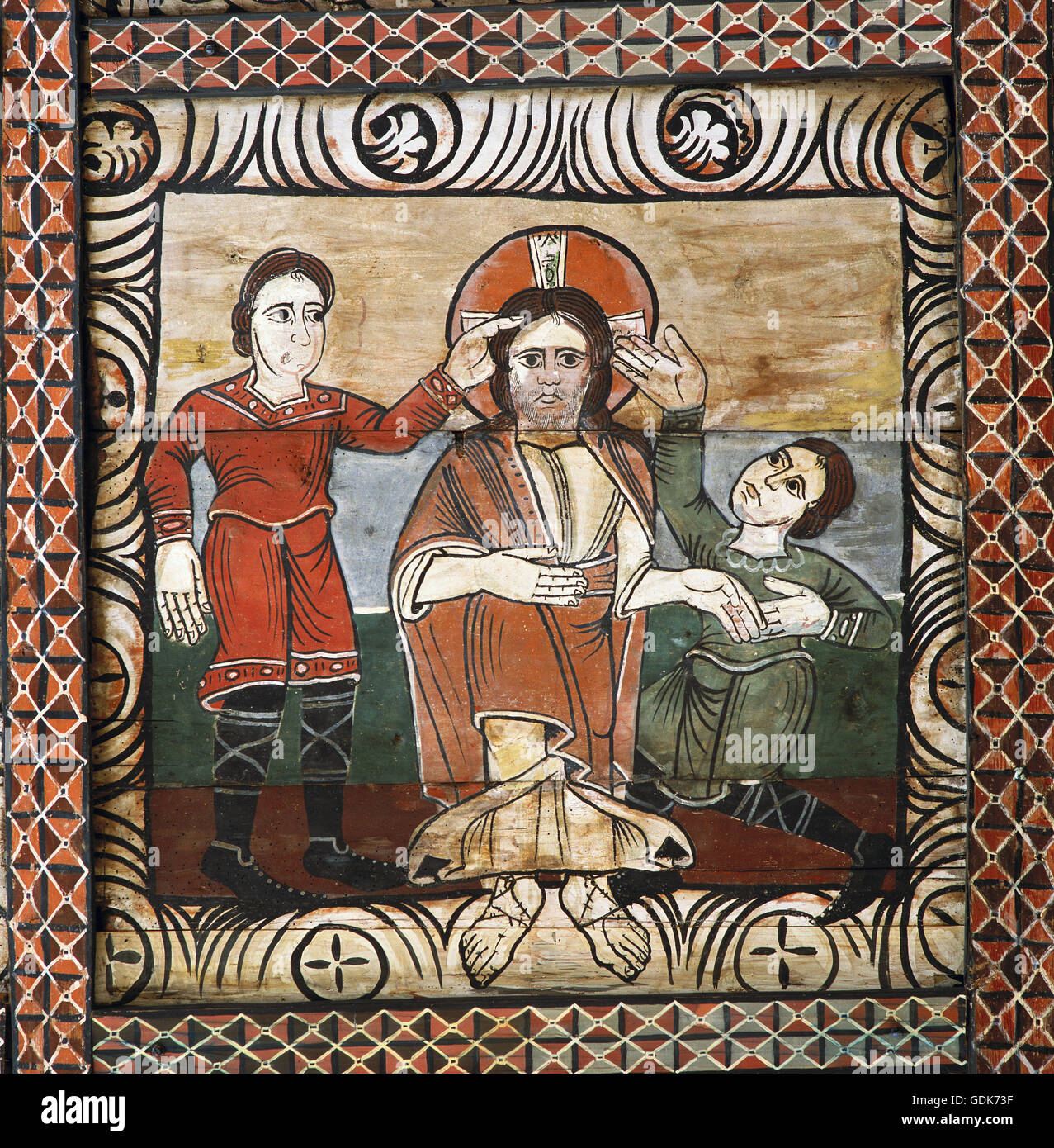 geography/travel, Switzerland, Grisons, Zillis, churches and convents ...