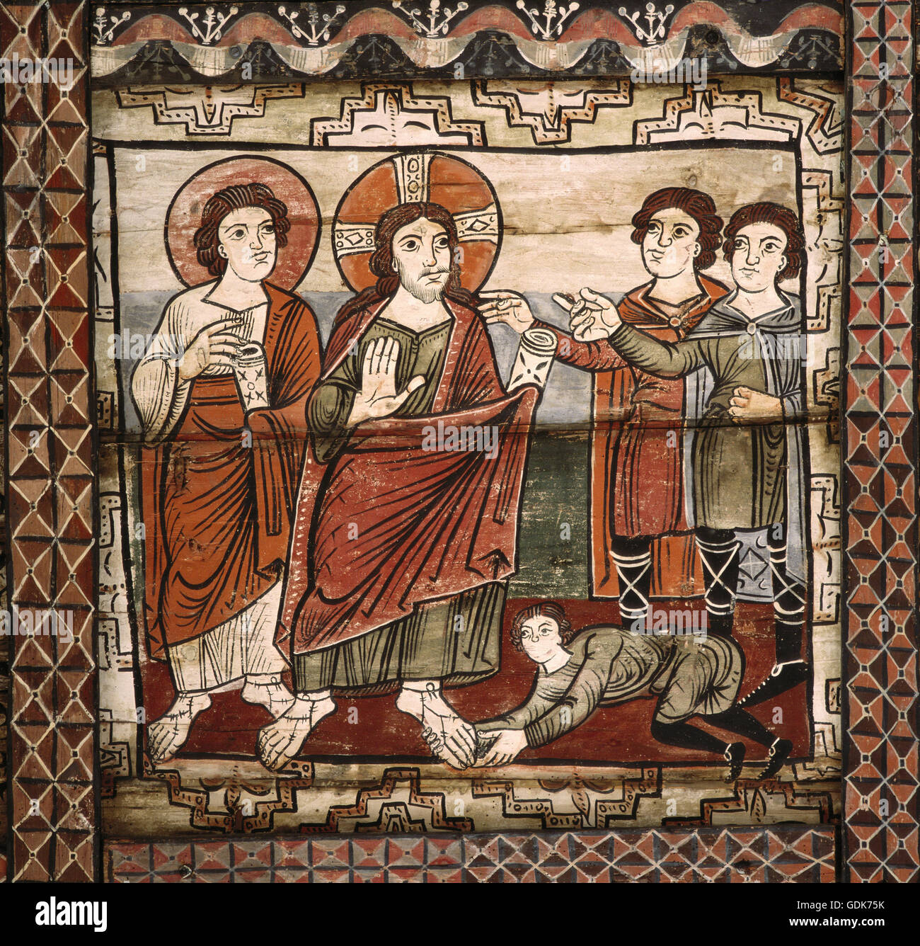 geography/travel, Switzerland, Grisons, Zillis, churches and convents ...