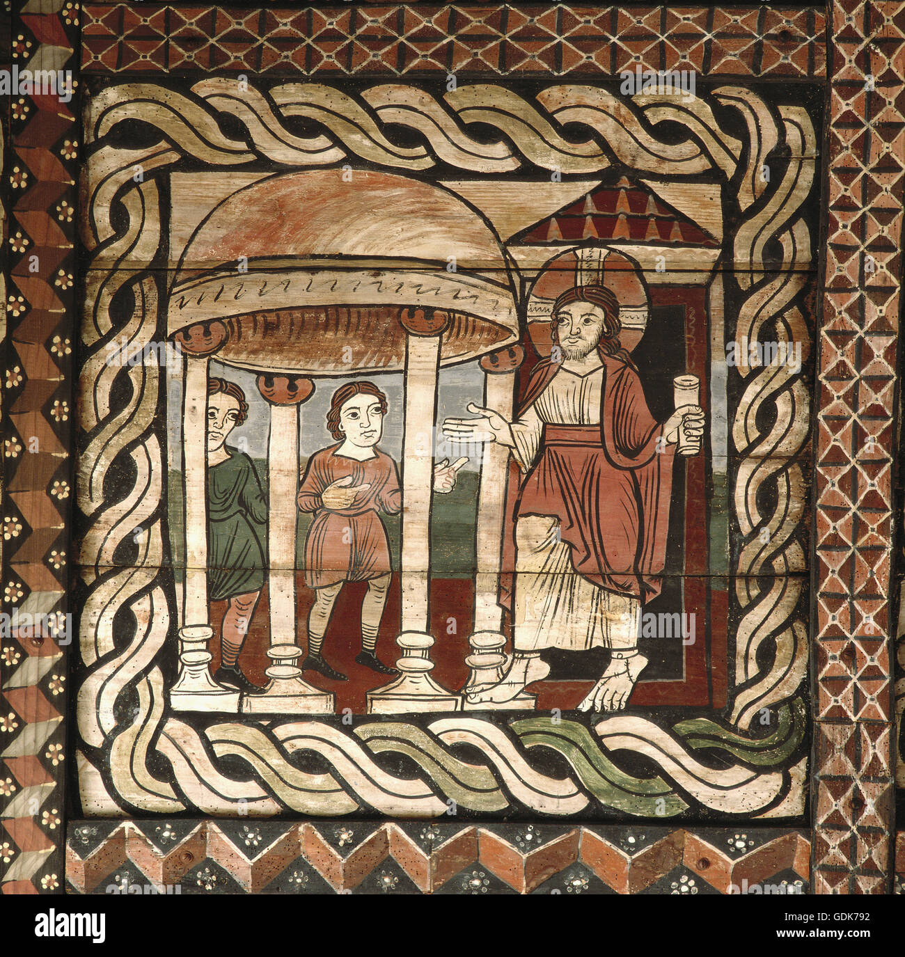 geography/travel, Switzerland, Grisons, Zillis, churches and convents ...