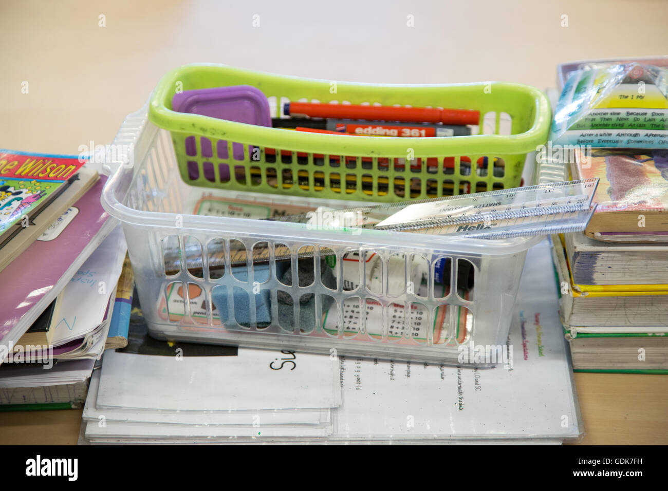 Primary school classroom equipment hi-res stock photography and images ...