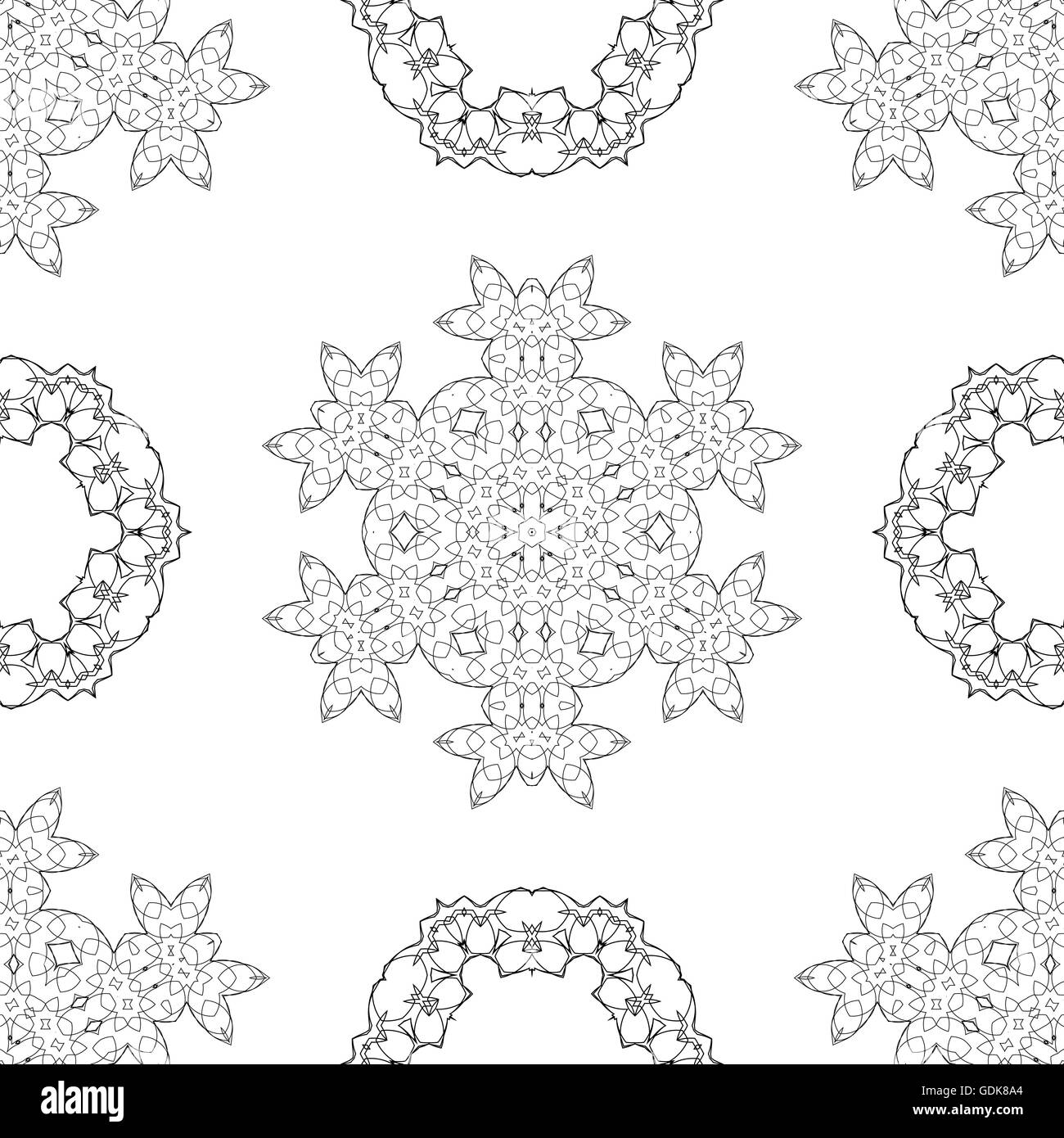 White background rosettes Black and White Stock Photos & Images - Alamy