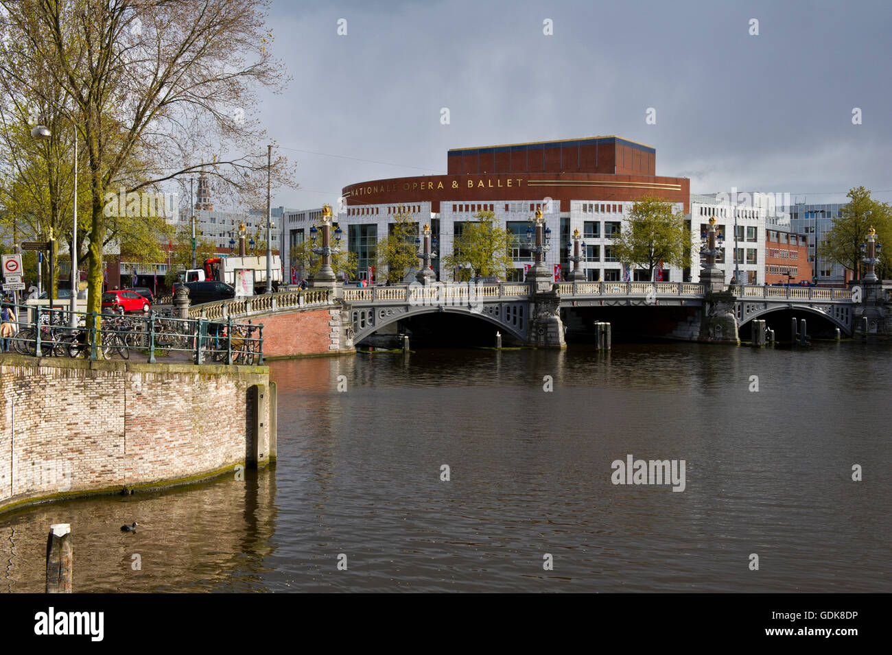 National Opera and ballet theater in Amsterdam, Netherlands Stock Photo ...